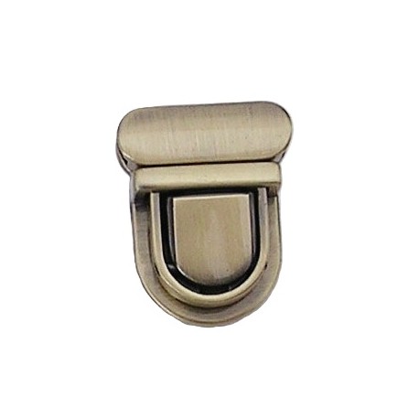 Tuck lock clasp art.8032/26mm old brass/1pc. - eparduotuve.kaivida.lt